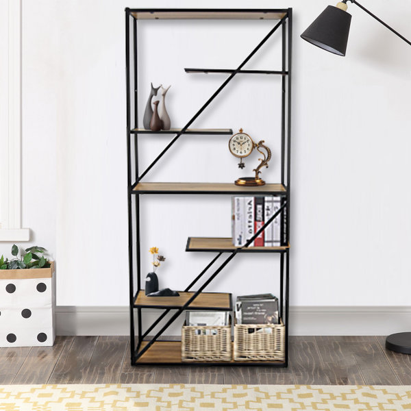 17 Stories Noah-Reevie 71.01'' H x 31.51'' W Steel Standard Bookcase - Wayfair Canada